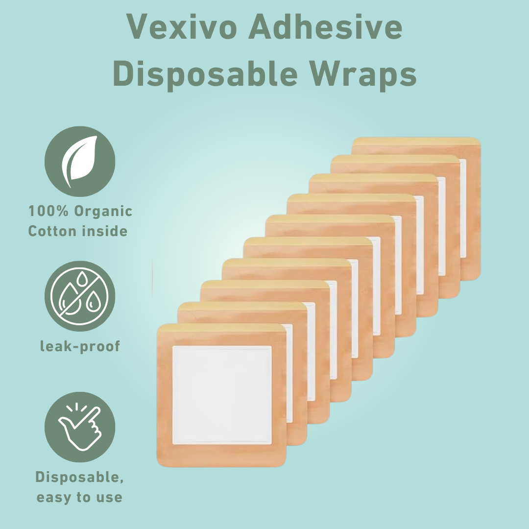 Vexivo Adhesive Disposable Wraps (10 pcs)
