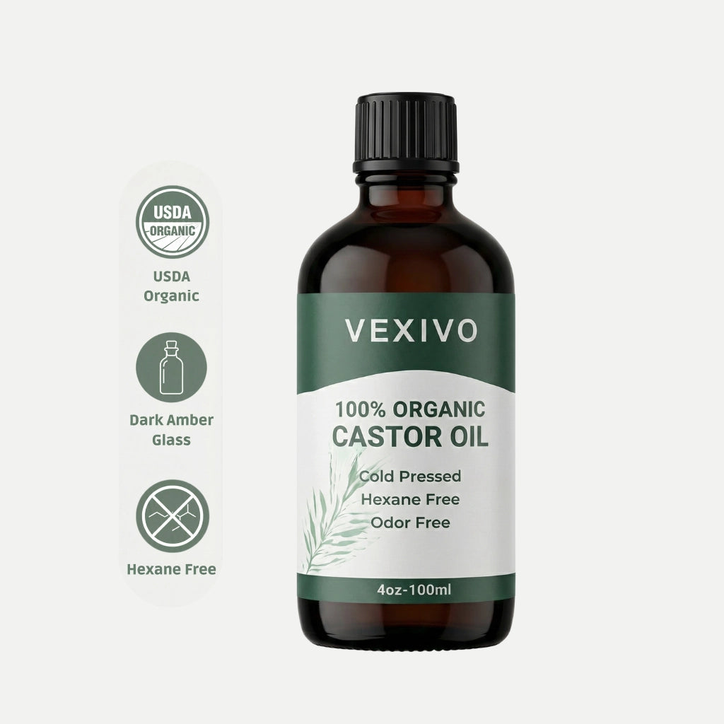 100% Organic Castor Oil Refill – Vexivo